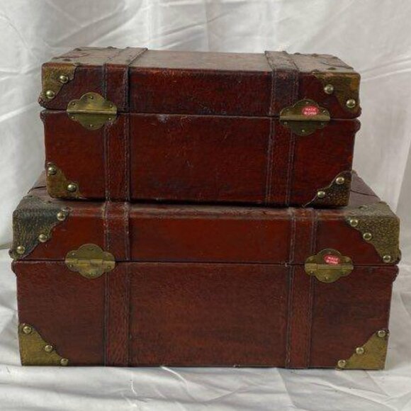 Art | Vintage Collectible Travel Chest | Poshmark
